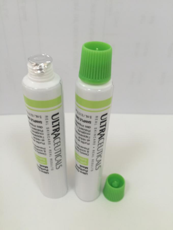 Hygiene Seal Airtight Aluminum Laminated Round Toothpaste Tube With Fez Cap