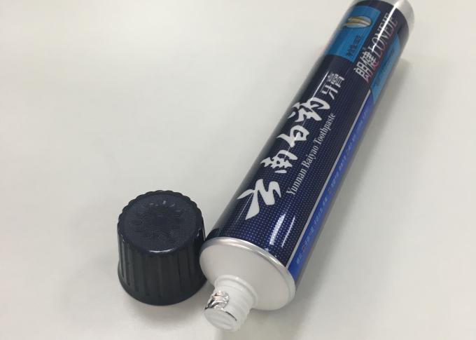 180g Customized Cap Toothpaste Bottle With Round Aluminizing Barrier ...