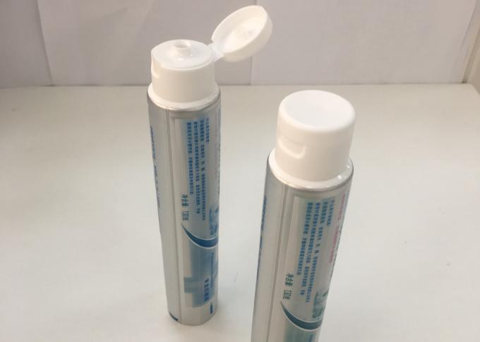 Aluminum Barrier Laminated Toothpaste Tube With Flip Top Cap , 275/12 ...