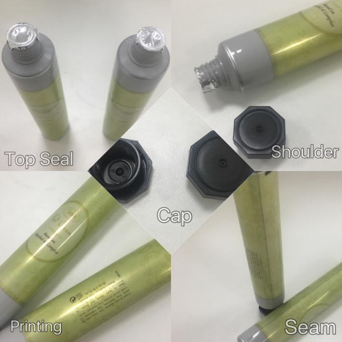 50 ml Collapsible Laminated Toothpaste Tube Packaging With Full Flexo ...