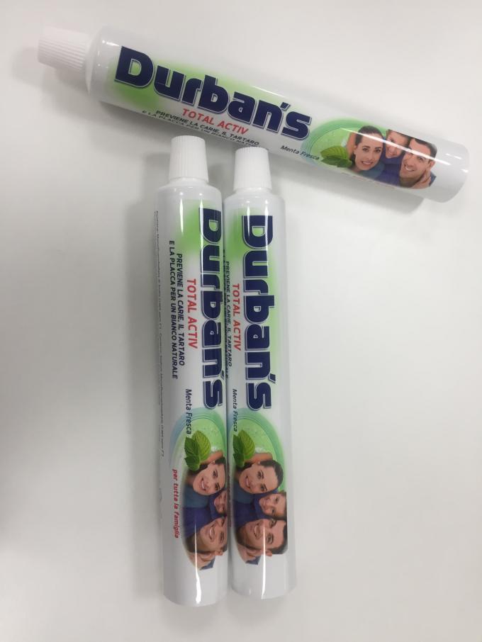 ABL Laminated Toothpaste Tube with AL Barrier / 7 Colors Printing / Fez ...