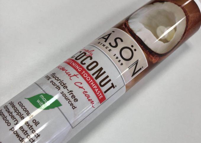 Flexo + Glossy Varnish Laminated Squeeze Tube PBL Material With EVOH As ...