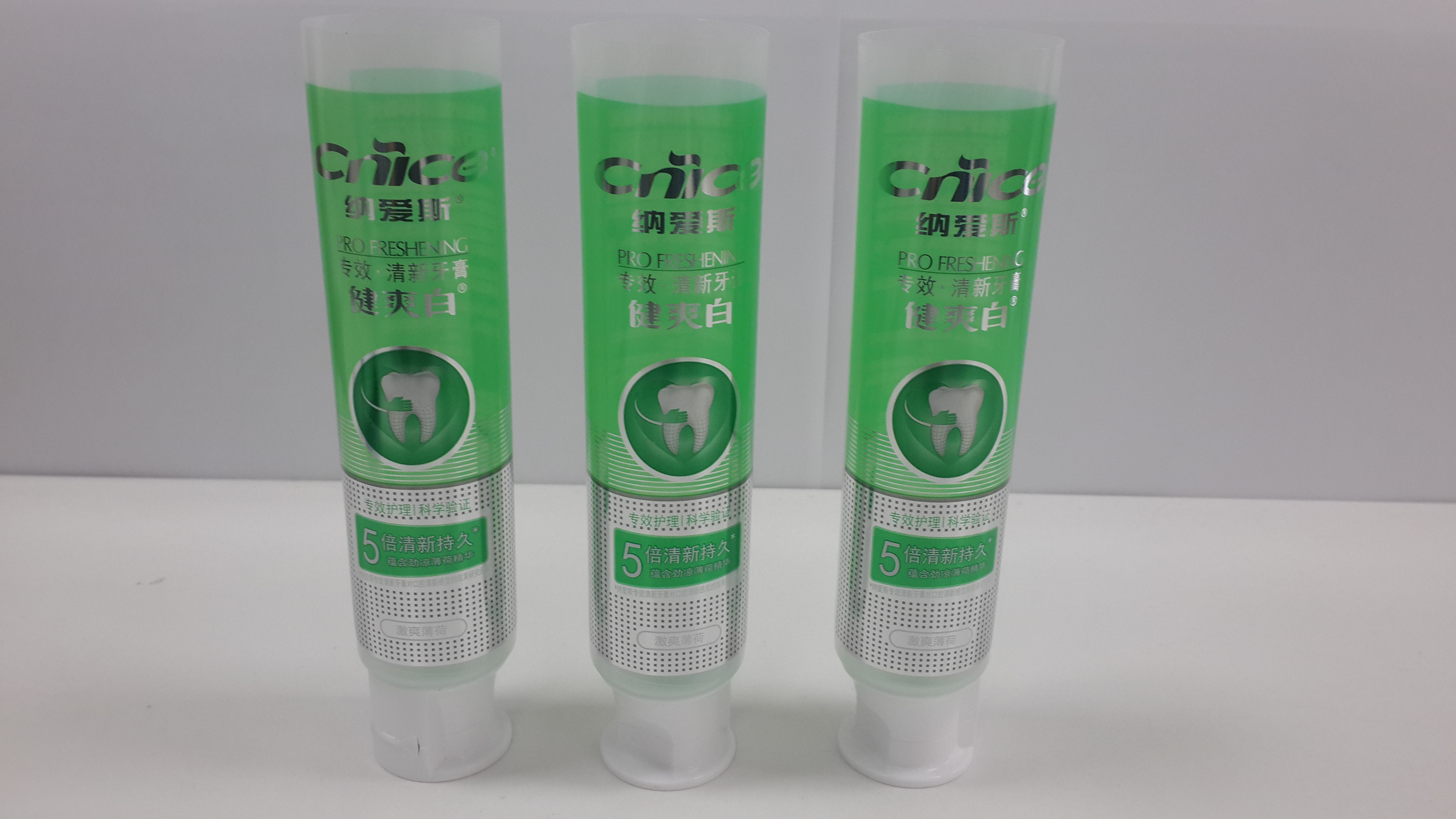Transparent 100g Toothpaste Tube PBL Material Diameter 28 30 35 ...
