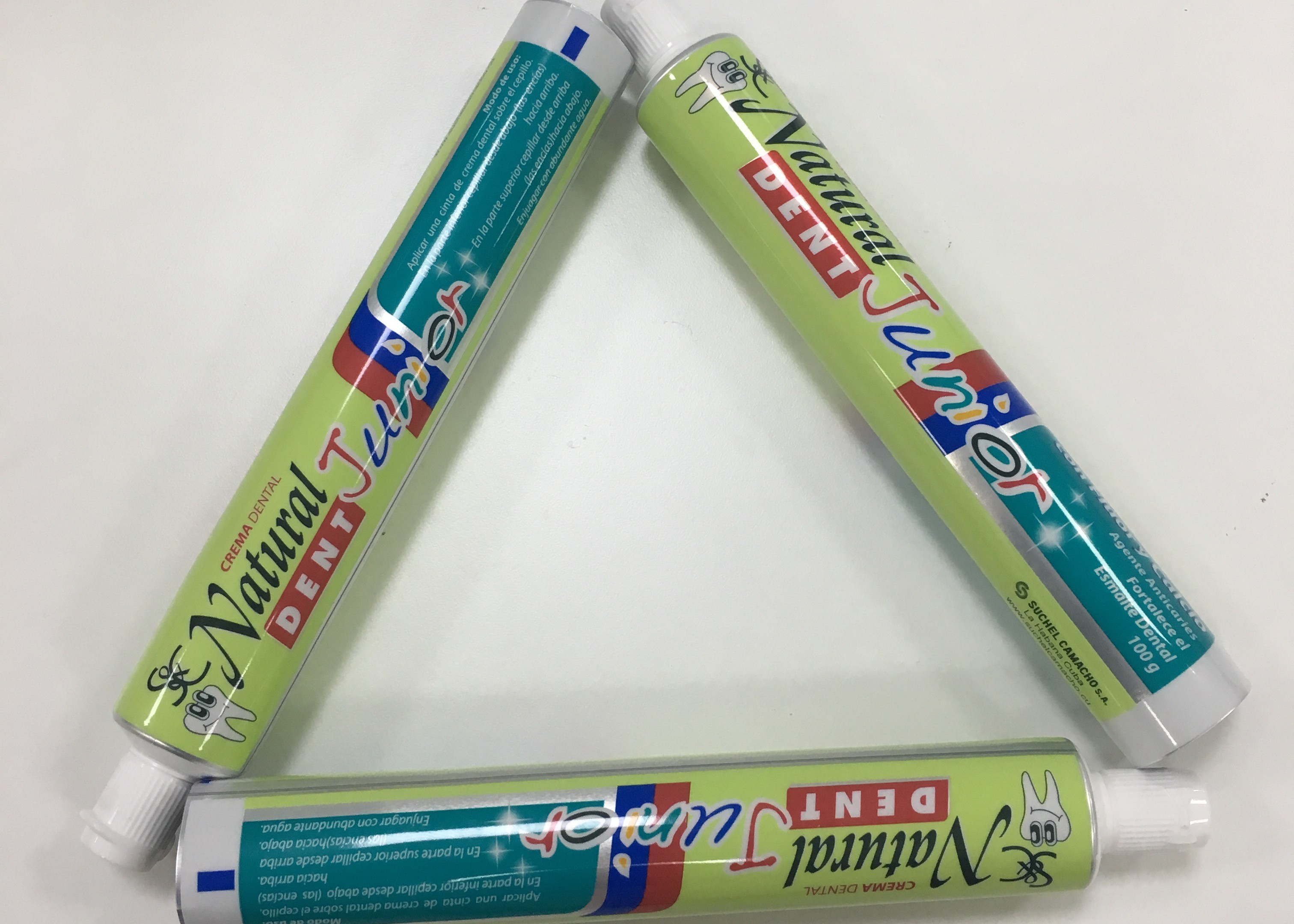 100g Aluminum Barrier Laminated Toothpaste Packaging Tube With Flip Top
