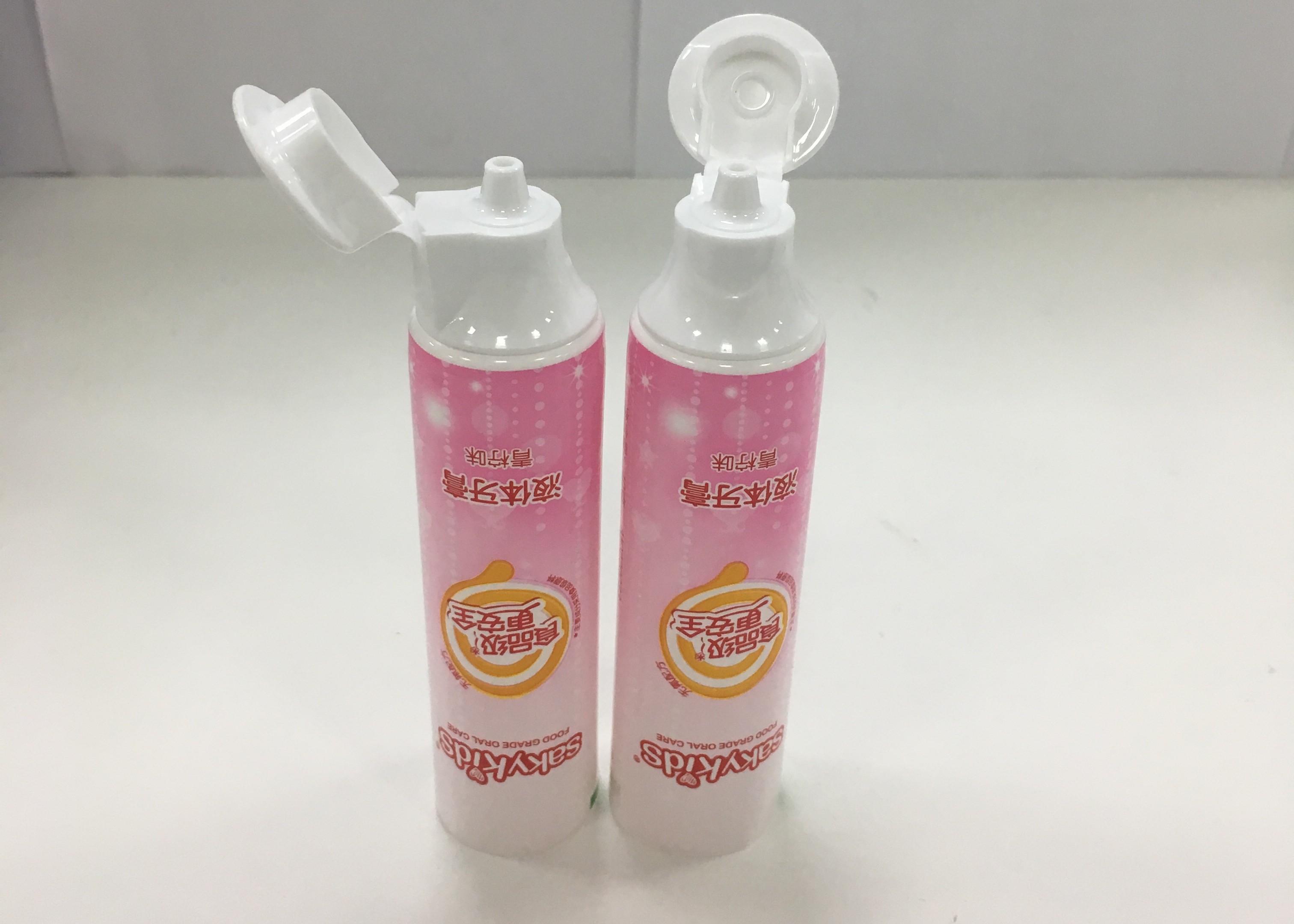 PBL Transparent Plastic Laminated Tubes With Doctor Cap , 300 Thickness