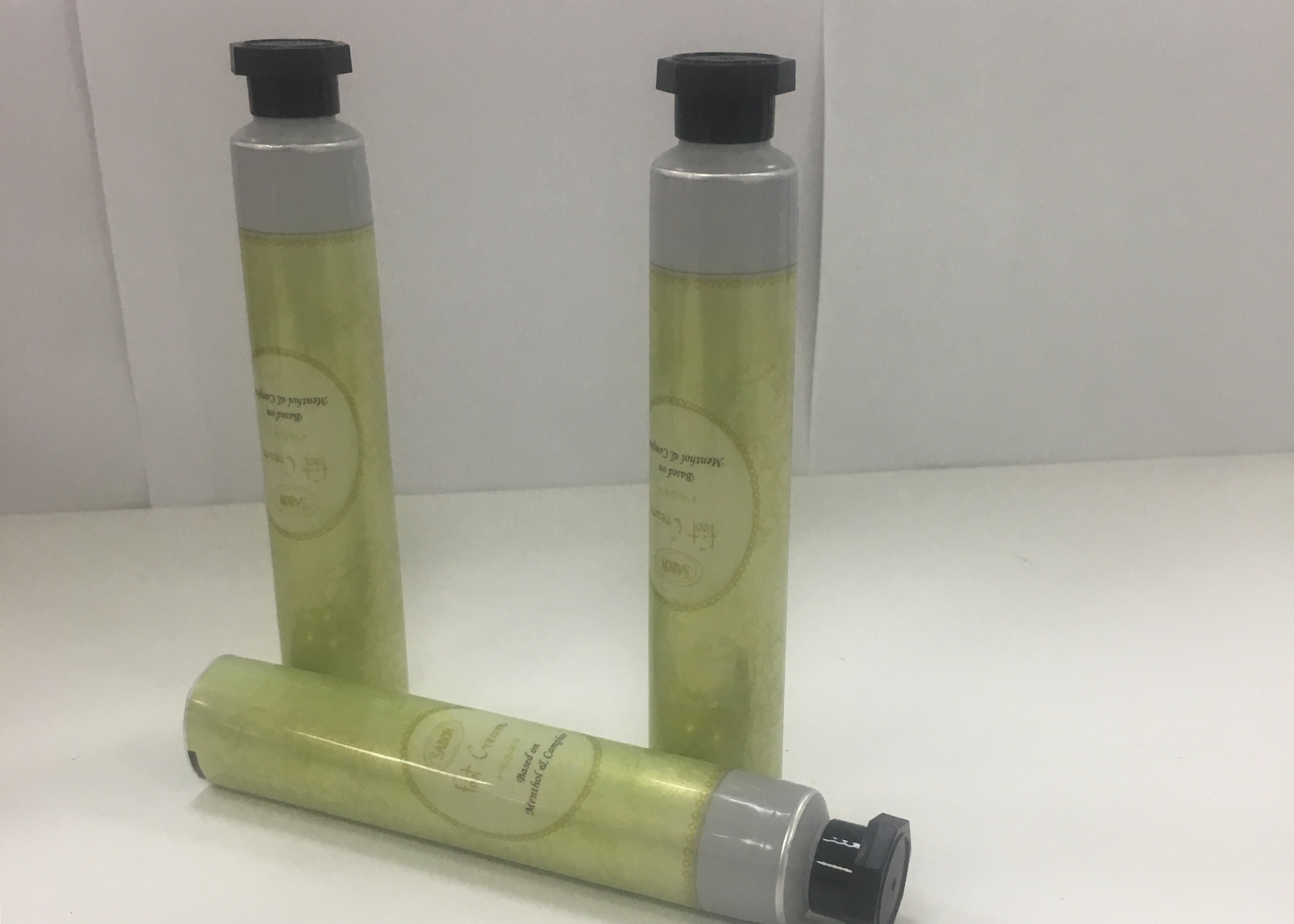 50 ml Collapsible Laminated Toothpaste Tube Packaging With Full Flexo ...
