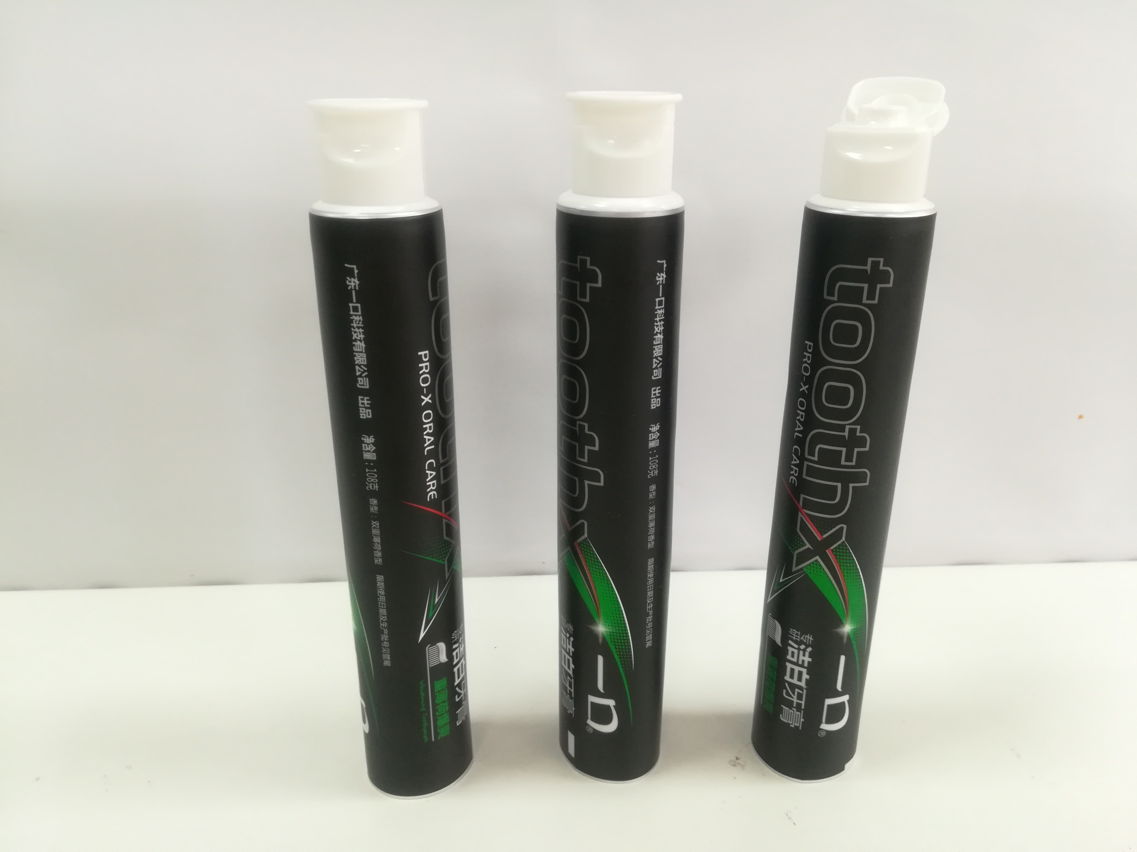 D28mm Matt Surface Flexible Laminated Tube For Oral Care Toothpaste ...