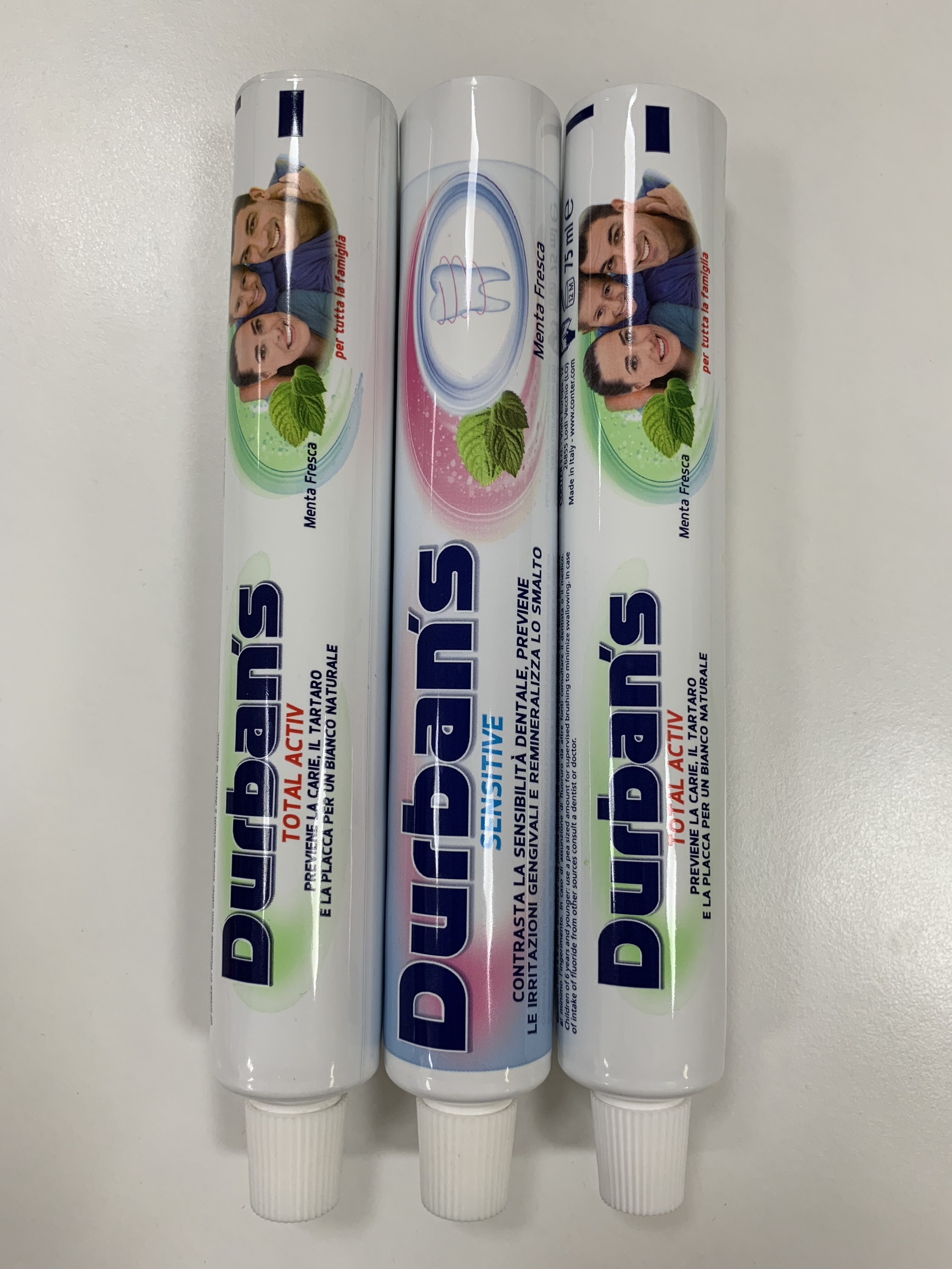 AL Barrier 7 Colors Printing Laminate Tube Fez Cap D28*165mm Flexible ...