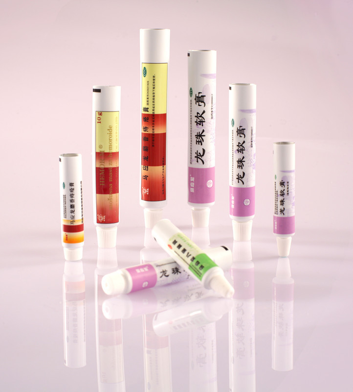 PE Laminated Pharmaceutical Tube Packaging, Composite Tubes For Athlete ...