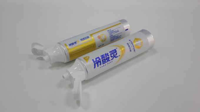Matt Surface Design Empty Toothpaste Tubes With Smooth Balck Cap ...
