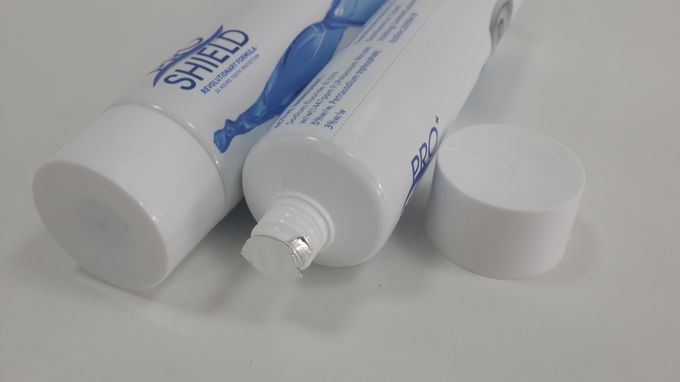Matt Surface Flexible Toothpaste Tube Packaging Laminated Tube ...